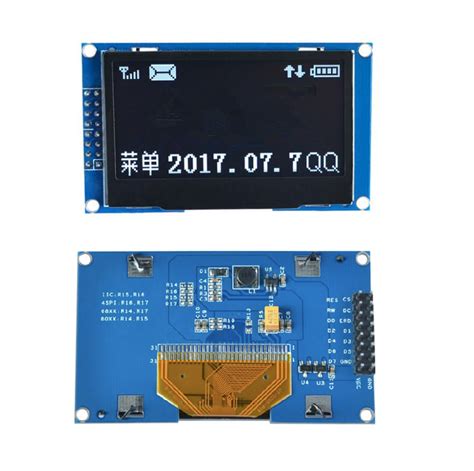 Inch White OLED Display Pin OLED SPI I C Parallel Interface SSD