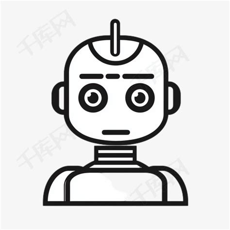 机器人图标ai元素立体免抠图案素材图片免费下载 千库网