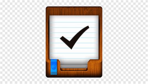 나무 할 일 아이콘 갈색과 흰색 검사 목록 아이콘 Png Pngegg