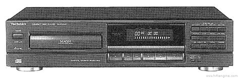 Technics SL PG Compact Disc Player Manual HiFi Engine