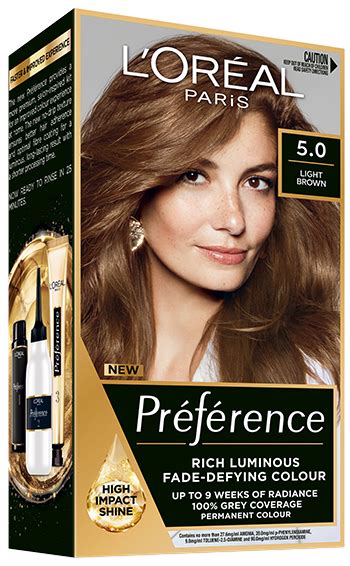 Préférence Permanent Hair Colour Range Loreal Paris® Australia And Nz