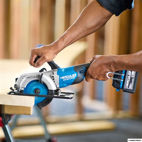 Harbor Freight Adds 20v Brushless Cordless Compact Circular Saw To Its