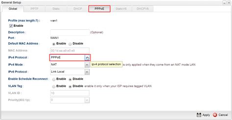 How To Connect A Draytek Vigor3900 Router To Tpg Nbn Draytek Faq