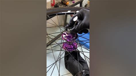 Effortless Sealed Bearing Install On A Bike Hub Youtube