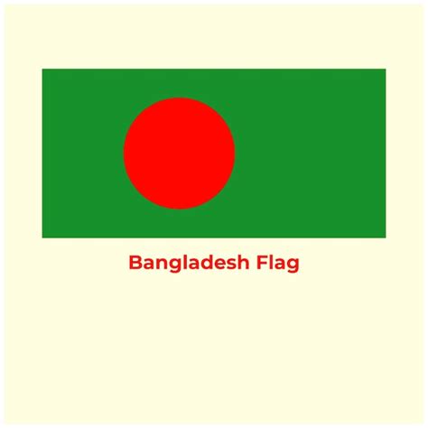 Premium Vector The Bangladesh Flag