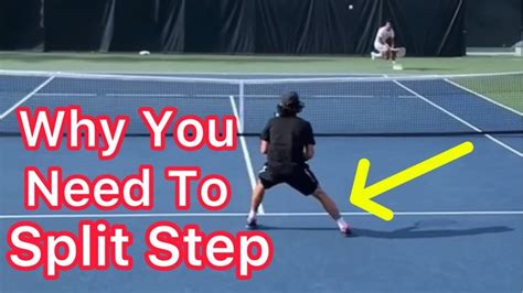 Why You Need A Tennis Split Step And How To Practice Your Footwork At