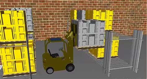 Warehousing Simulation Model Images With Simcad Pro Simulation Software