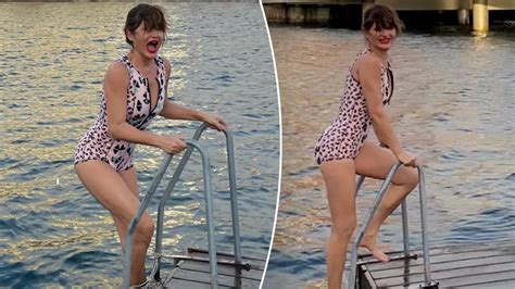 Supermodel Helena Christensen Takes Icy Plunge To Celebrate Th