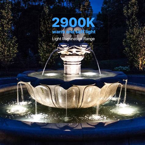 Goodsmann Landscape Lighting Pond Lights Led Underwater Submersible Lights 2pk