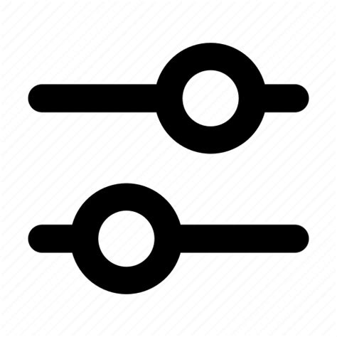 Adjust Filter Setting Ui Icon