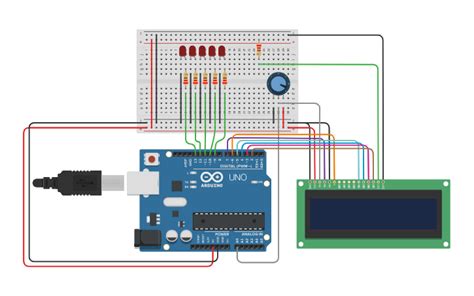 Circuit Design Programa Arduino Tinkercad