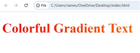 How To Create Gradient Text In Css