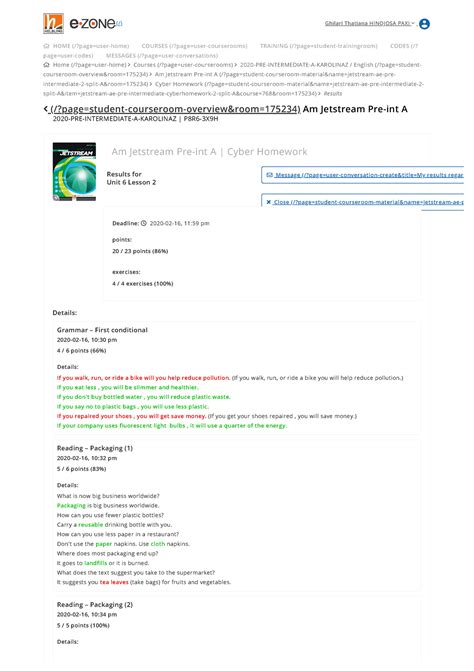 Unit 6 Lesson 2 Compress Home Page User Home Courses Page User Courserooms Studocu