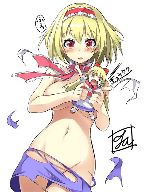 Alice Margatroid And Shanghai Doll Touhou Drawn By Tirotata Danbooru
