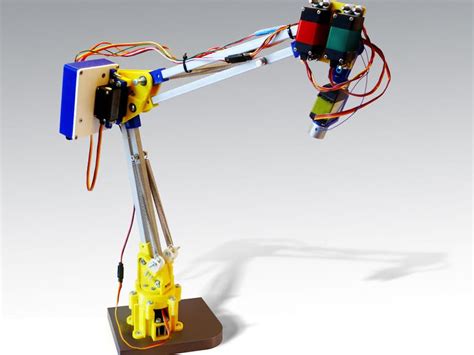 Arduino 3d Printed Robotic Arm With Grab Ardumotive Arduino 56 Off