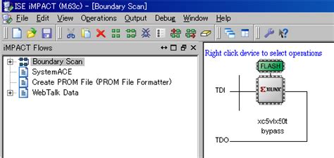 Impact Indirect Spi Programming モードによる Spi Romへの書込み方法 （xilinx Xcmシリーズ）