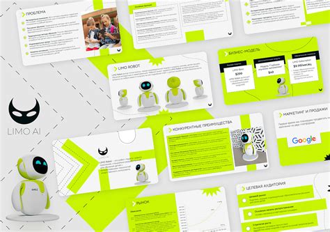 Pitch Deck Presentation Slide Deck LIMO Robot On Behance