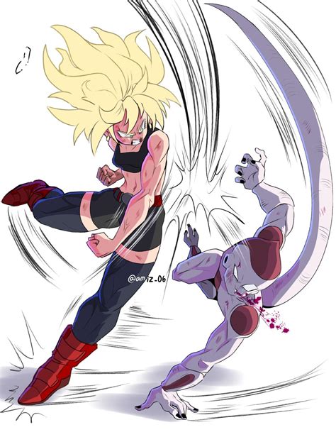 Two Cartoon Characters Are Fighting Over Each Other