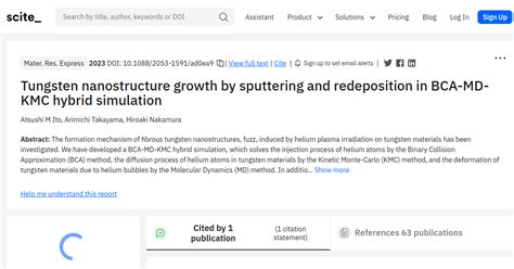 Tungsten Nanostructure Growth By Sputtering And Redeposition In Bca Md Kmc Hybrid Simulation