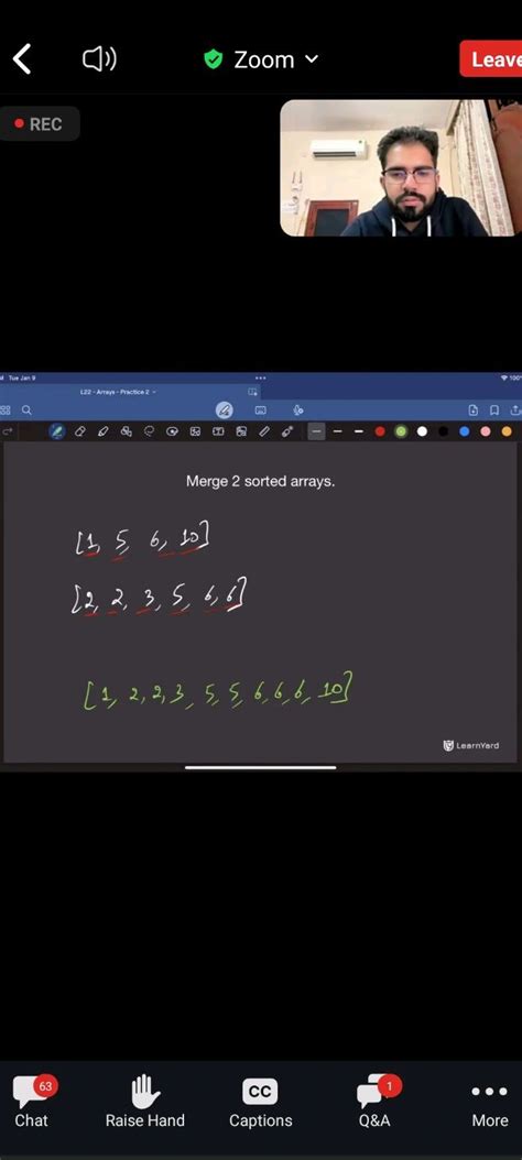 Shanafatima Warsi On Linkedin Learnyard Java Dsa Arrayptacticeproblems Mergetwosorted
