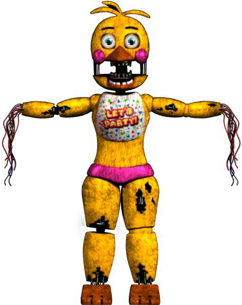 Withered Toy Chica By Terbonner On Deviantart