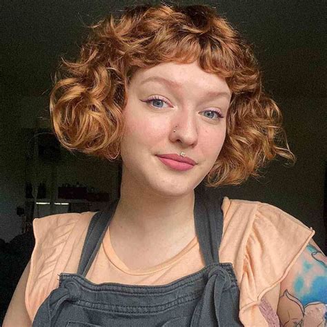 31 Classy Curly Bob With Bangs For Women Artofit