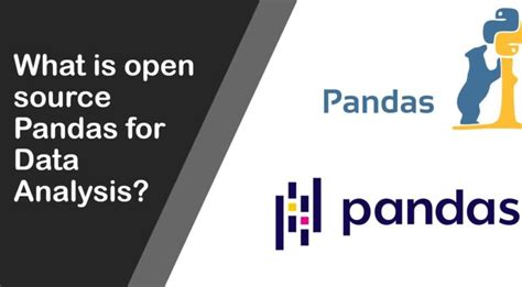 What Is Open Source Pandas For Data Analysis H2s Media
