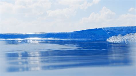 Need Advice On Creating Rolling OCEAN WAVE Simulation Particles And Physics Simulations