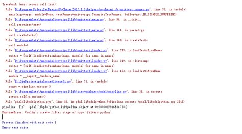 Runtimeerror Couldnt Create Filter Stage Of Type Filterspython · Issue 8 · Pdalpython