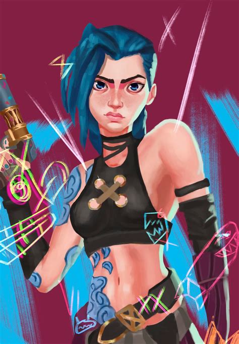 No Spoilers My Fanart Of Jinx Instsurrealisimo Rarcane