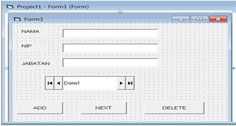 cara membuat database dengan visual basic