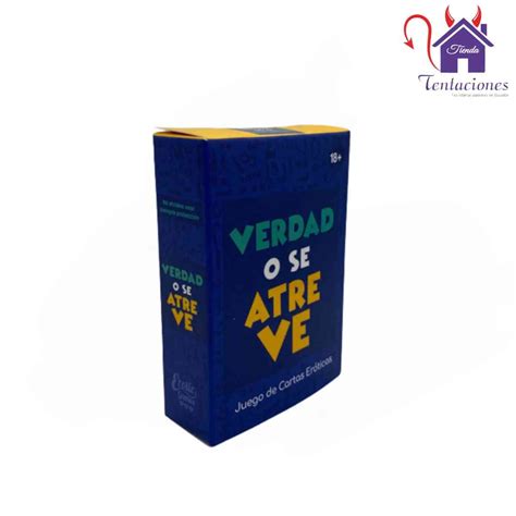 Juego De Cartas Er Ticas Verdad O Se Atreve Tienda Tentaciones