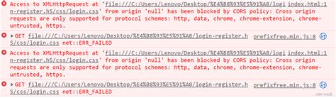 Access To XMLHttpRequest At File C Users Lenovo Desktop E4 B8 93