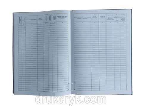 Книга реєстрації та руху облікових документів додаток 2 А4 верт 100 арк тверда палітурка Д 2