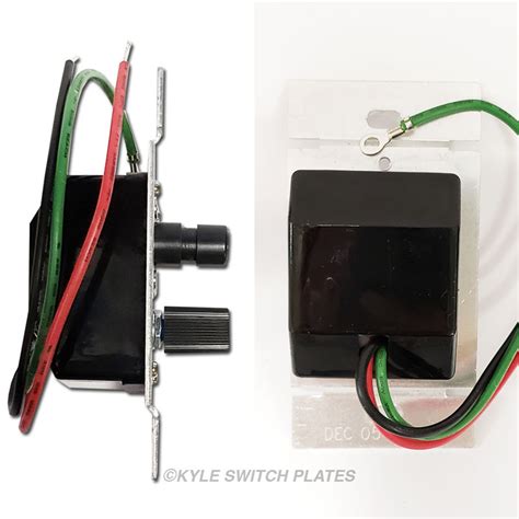 Push Button Light Switch Dimmers Single Pole 600 Watt