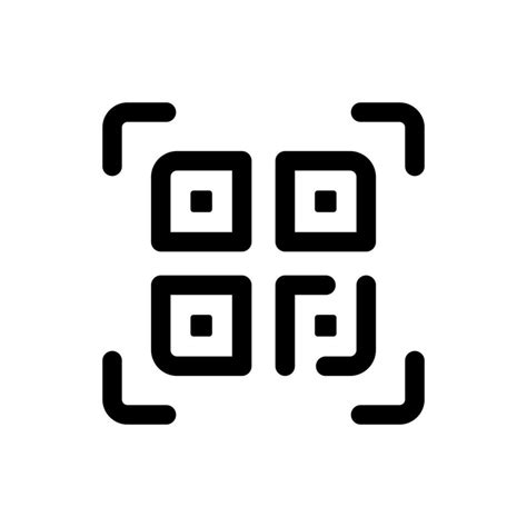 simple qr code icon the icon can be used for websites print templates