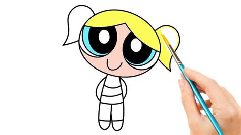 The Powerpuff Girl Drawing How To Draw Cartoon Characters