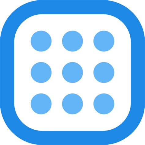 app drawer generic color fill icon