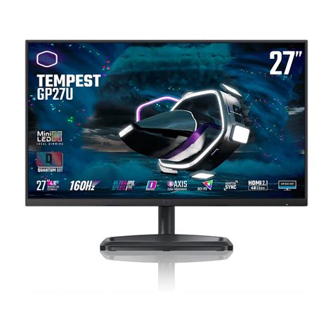 Mini Led Quantum Dot 量子點 Cooler Master Tempest Gp27u 電競顯示器 27吋 Uhd