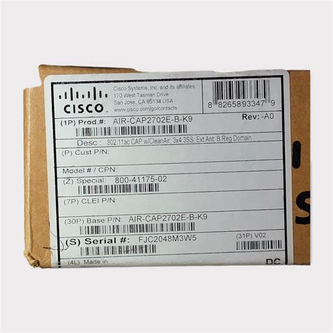 Cisco Air CAP E B K Aironet Series Ap Networking Device Brand New Resale Technologies