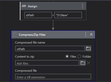 compress zip files activities uipath community forum