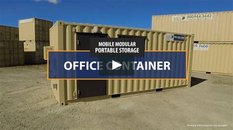 Mobile Modular Portable Storage On Linkedin Office Container