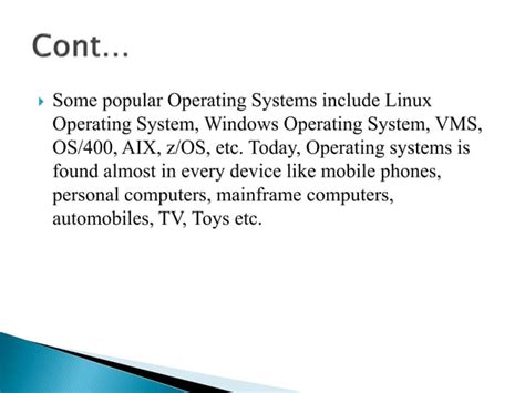 Installing And Optimizing Operating System Software Pptx