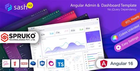 Sash Angular Admin Dashboard Template Graphicfort