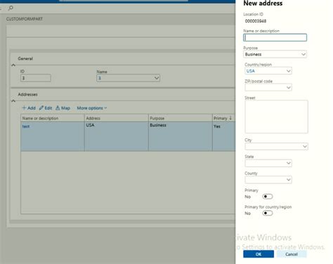 Dynamics Knowledge Hub Add Address Tab On Custom Form D365fo