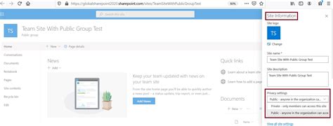 Sharepoint Online Discover Private Vs Public Office 365 Groups In