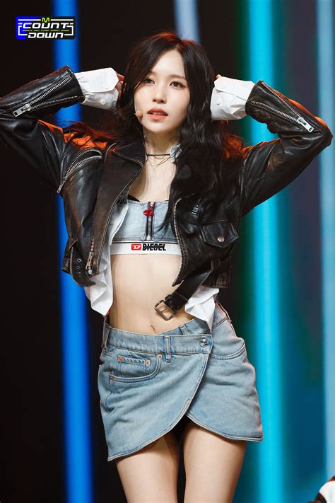 230316 Twice Mina Set Me Free At M Countdown Kpopping