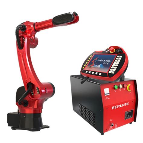 Borunte 6 Axis Robot Industrial Robotic Arm 1500mm Maximum Arm Length