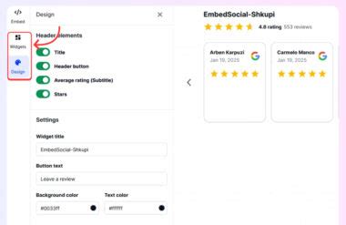 How To Embed Google Reviews On Website For FREE In EmbedSocial