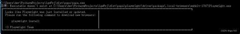 Python Pyinstaller打包playwright代码运行报错 提示要playwright Installplaywright打包后无法调用怎么办 Csdn博客